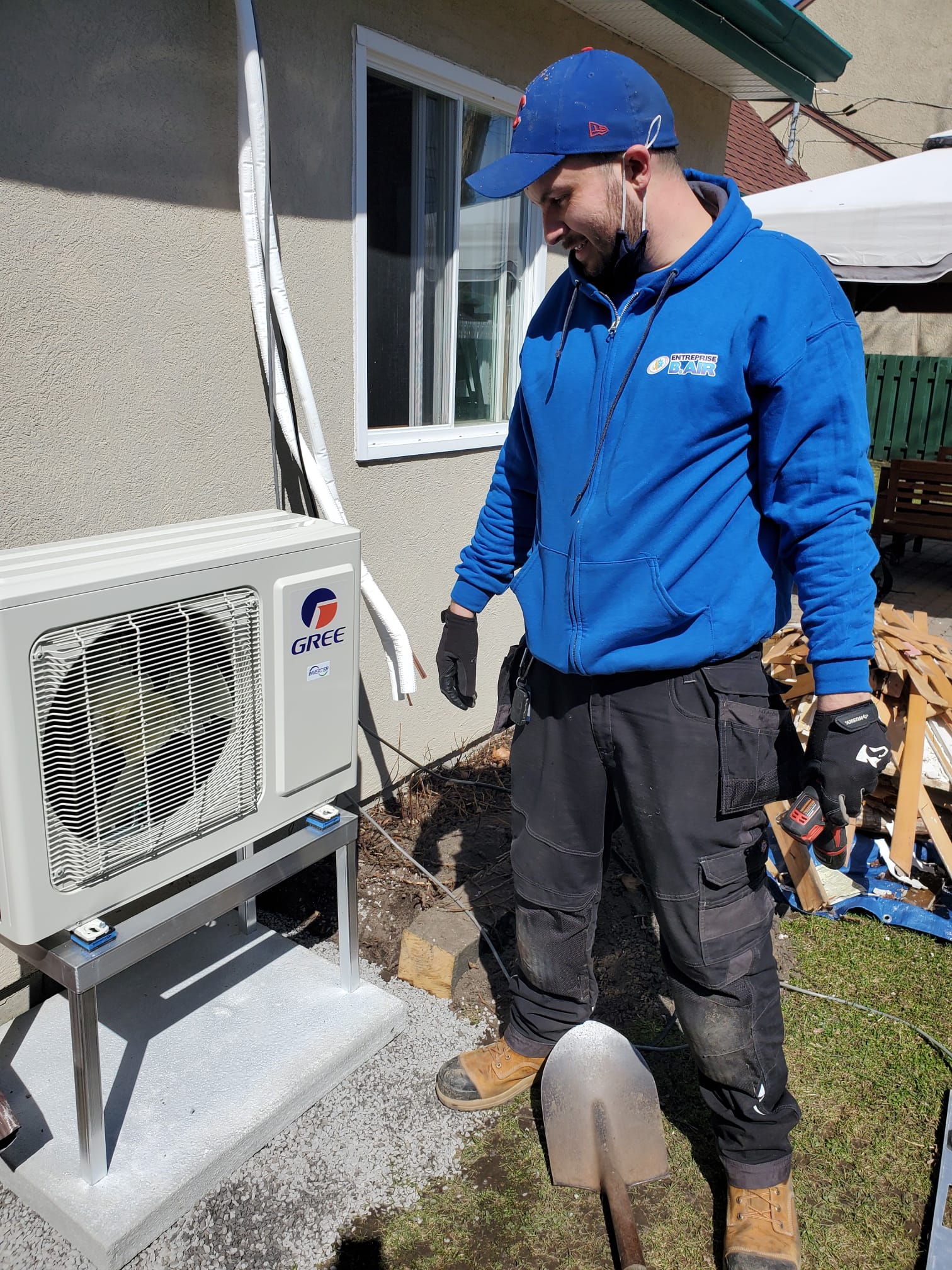 AC and Heat Pump Installation Repair | Montreal HVAC Installation | B.AIR